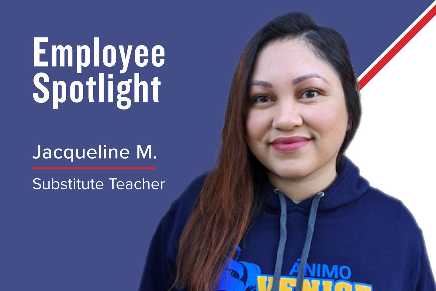 Employee Spotlight – Substitute Teacher Jacqueline M