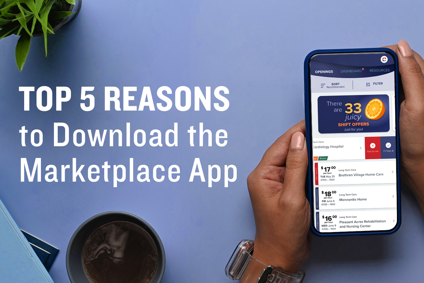 Top 5 Reasons to Download the Marketplace App